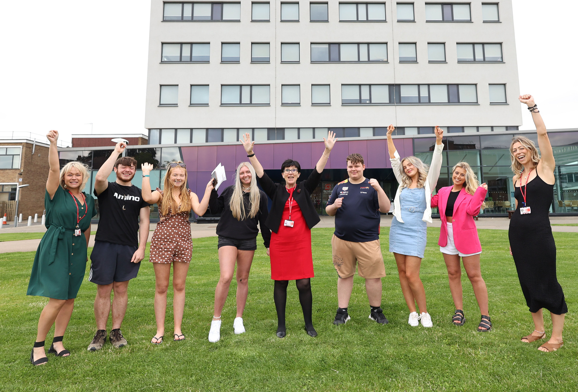 CWA Students Celebrate Exam Results