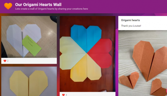 CWA Students Inspire with Origami for Wellbeing